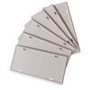 Blank Plain License Plate Blank, White Color, 6x12inch US size