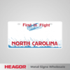 North Carolina Personalized Plates, First in Flight